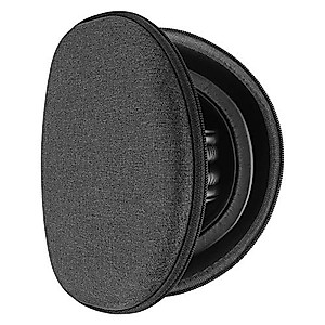Geekria Shield Headphones Case Compatible with Audio-Technica ATH-M50X, ATH-M50XBT2, ATH-M50XBT, ATH-M50 Case, Replacement Hard Shell Travel Carrying Bag with Cable Storage (Dark Grey)