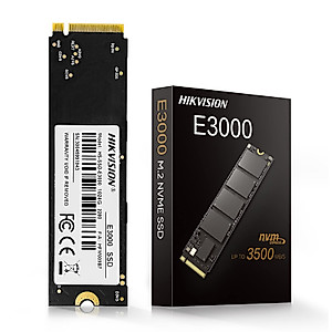 Hikvision E3000 Internal NVMe PCIe M.2 SSD 1TB SSD, Internal Solid State Drive, Gen 3x4, 2280, 3D NAND Flash Memory, Up to 3500MB/s Read Speed