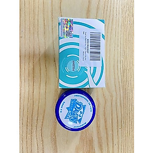 Responsive Yoyo D3 Looping Yoyo for Kids, Durable Professional Plastic Yo yo for Beginners, Looping Yo-yo for 2A Thick with Extra 2 Yoyo Strings + 2 Spacers ( Blue White)
