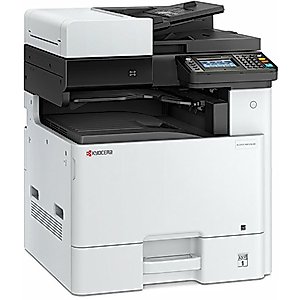 Kyocera 1102P42US0 Model ECOSYS M8124cidn Color A3 MFP Multi-Function Laser Printer (Print/Scan/Copy/Fax), 24 ppm Color, Resolution 600 x 600 dpi Up To Fine 1200 x 1200 dpi, Duplex, HyPAS Capable