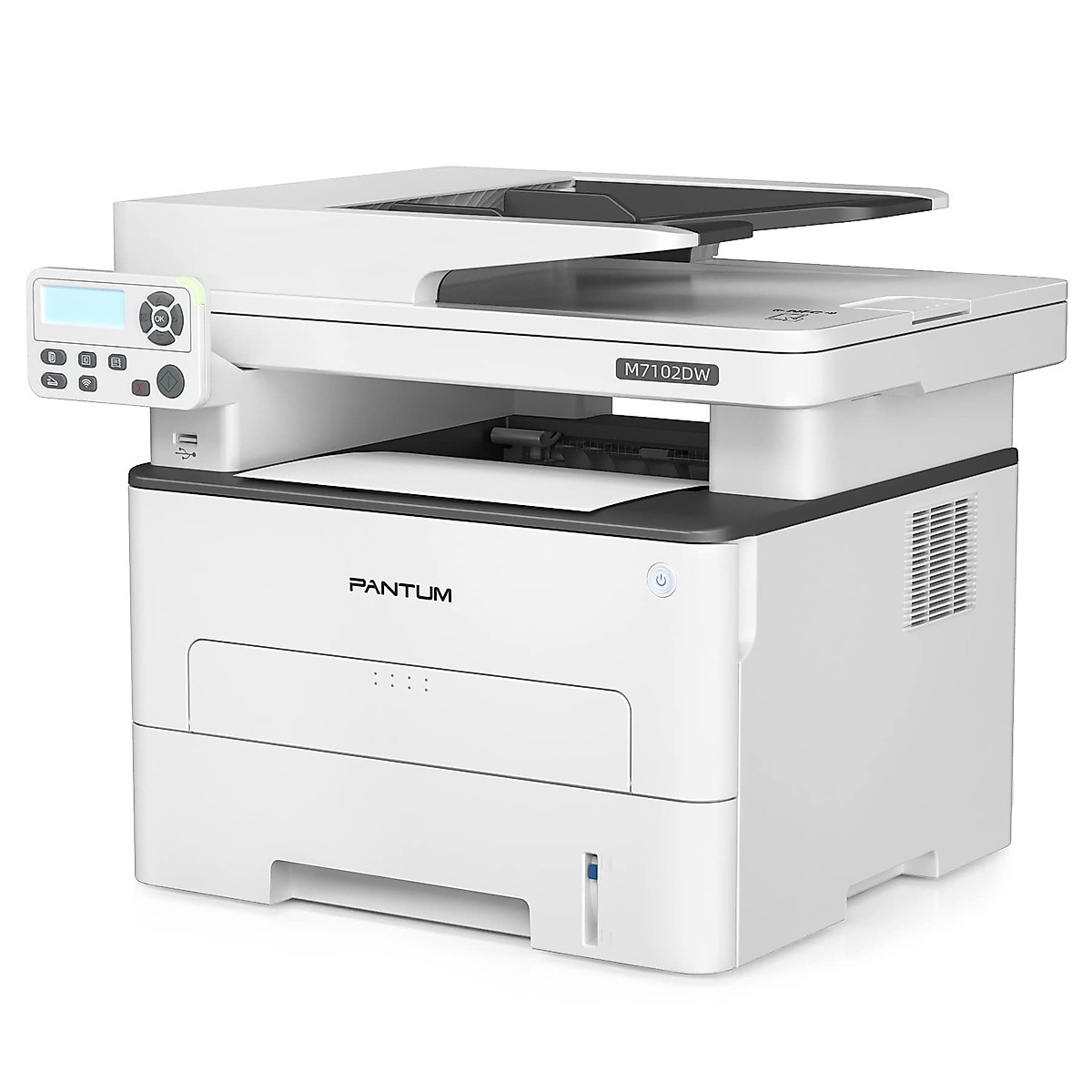 Pantum M7102DW Laser Printer Scanner Copier 3 in 1, Wireless Connectivity and Auto Two-Sided Printing with 1 Year Warranty, 35 Pages Per Minute (V6W81B)