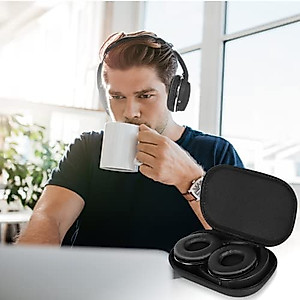 UrbanX UX991 Wireless Bluetooth Stereo Earphones High Resolution Audio Deep Bass Superior Comfort Over The Ear Headphones with Mic for Samsung Galaxy Tab S7 FE Phone Call Support