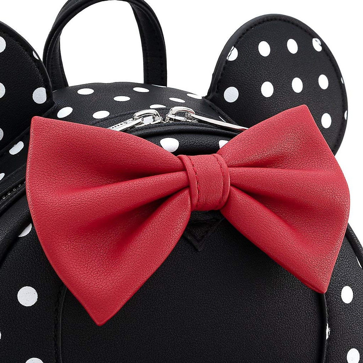 Loungefly Disney Minnie Mouse Polka Dot Womens Double Strap Shoulder Bag Purse