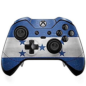 Skinit Decal Gaming Skin Compatible with Xbox One Elite Controller - Originally Designed Honduras Flag Distressed Design