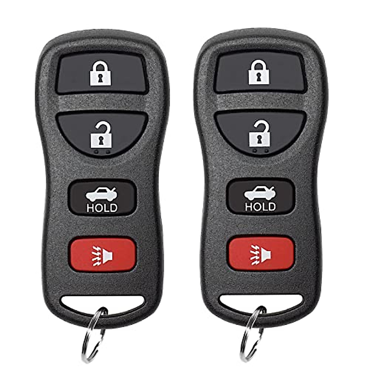 SaverRemotes for 2002-2006 Nissan Altima Maxima Keyless Entry Remote Control Car Key Fob Replacement for KBRASTU15 (Pack of 2)