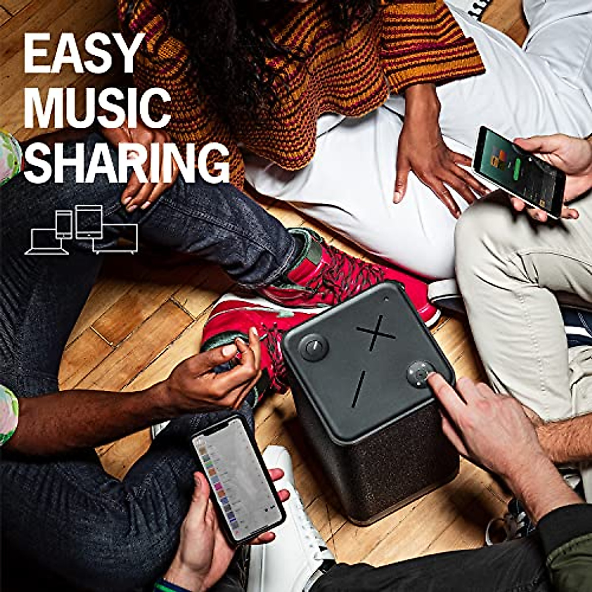 Ultimate Ears Hyperboom Portable & Home Wireless Bluetooth Speaker, Loud Speaker, Big Bass, Water resistant IPX4, 150 Ft Range – Black