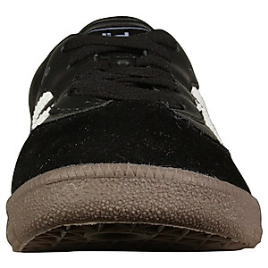 adidas Boy's Samba Classic Soccer Shoe, Black/White/Black, 1.5 Little Kid