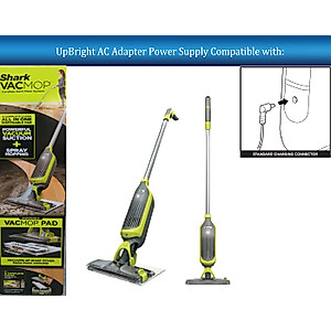 OEM Genuine Shark 13.3V 0.75A AC/DC Adapter for Shark VM200 26 VM20026 VM200C VC200 UM200 UM205 VC205 VACMOP 10.8V Li-ion Battery Pro Cordless Floor Vacuum Mop Hand Vac DCVM200 DK012-133075H-U Charger