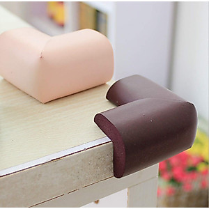 Corner Protector, Baby Proofing Table Corner Guards, 3M Pre-Taped Table Corner Protector Keep Child Safe, Protectors for Furniture Against Sharp Corners (4 Pack)