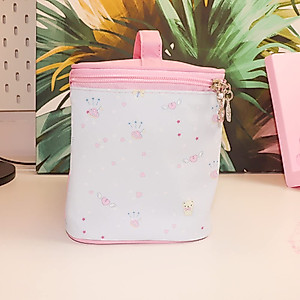 Kerr's Choice Makeup Storage Box Kawaii Room Decor Cute Desk Box Kawaii Stationary Bag Pencil Container
