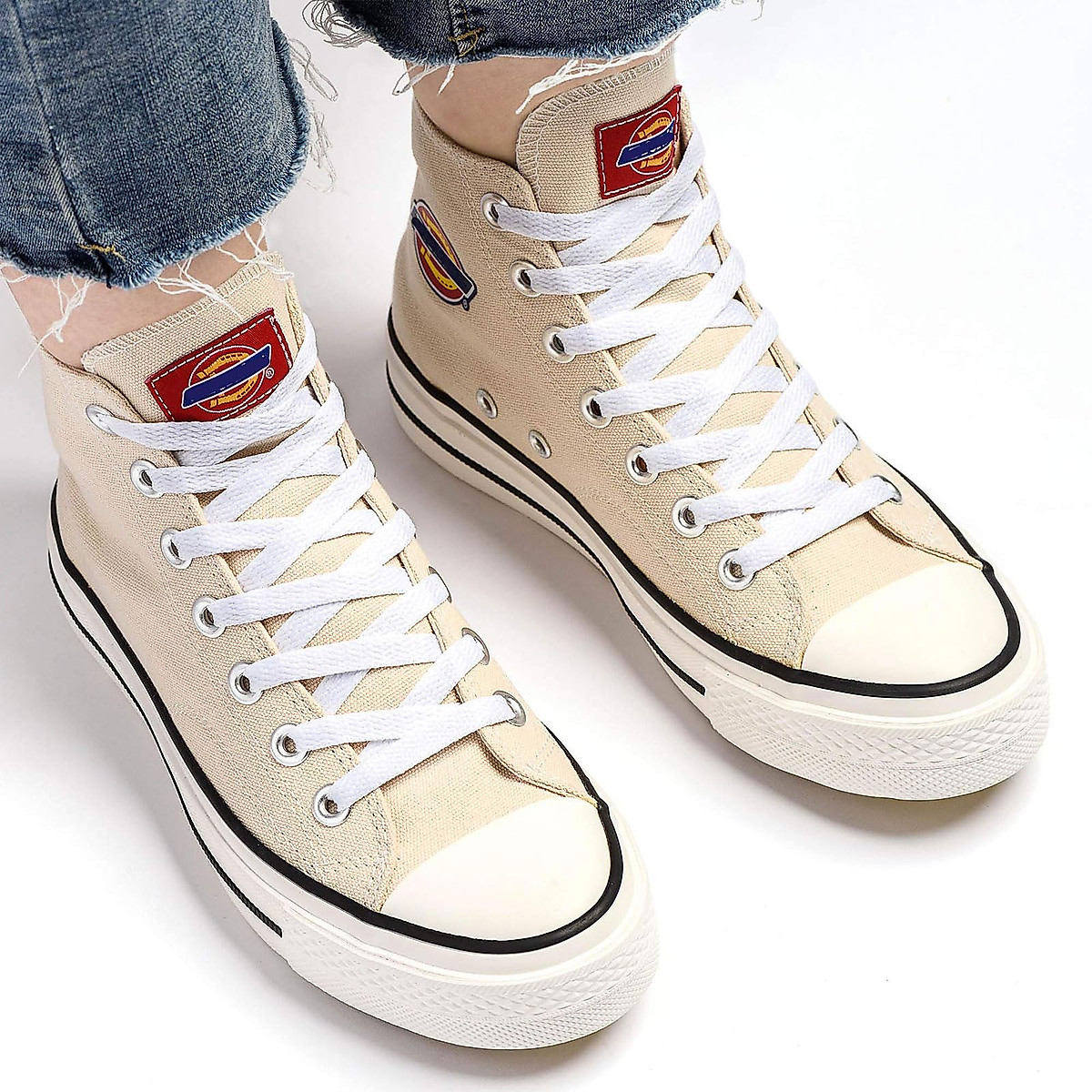 Stepace [2 Pairs Flat Shoe Laces for Sneakers 5/16 Width 30-72 Length 26 Color Shoelaces White 54(137 cm)