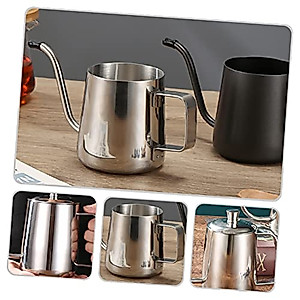 GRADENEVE Coffee Pot Office Tea Kettle Coffee Brewing Tool Coffee Machines Water Kettle Coffee Espresso Maker Drip Coffee Maker Kettle Kettle Gooseneck Kettle Stainless Steel