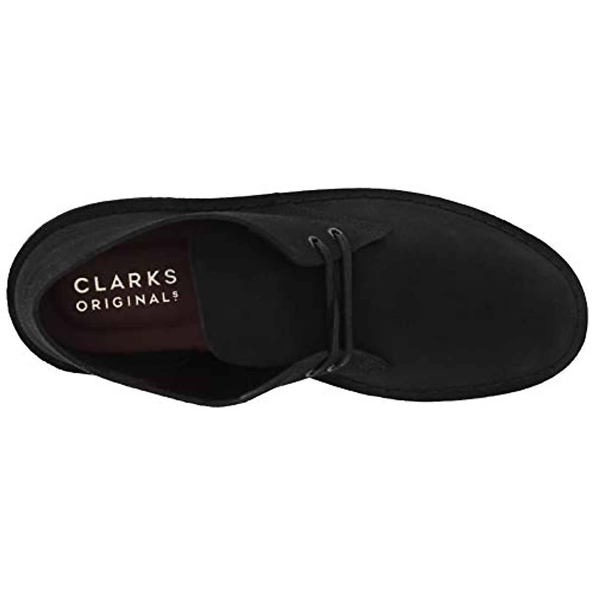 Clarks Men's Desert Chukka Boot, Black Suede 1, 8