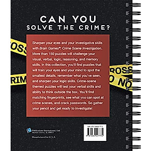 Brain Games - Crime Scene Investigation (CSI) Puzzles