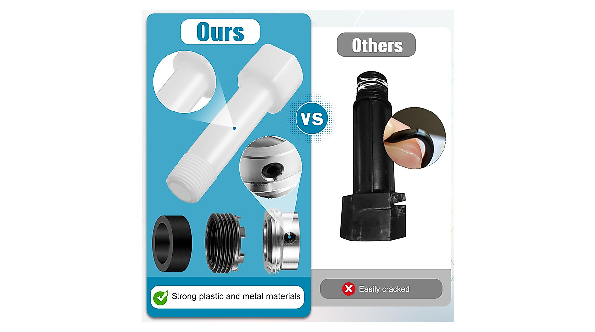 Dreyoo 4-in-1 Tub Spout Adapter for Easy Plumbing Installation
