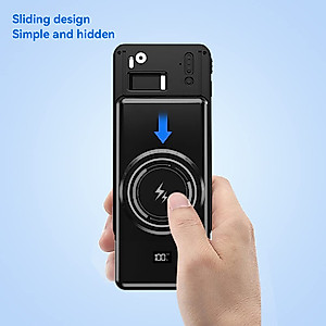 YuanFan Spy Camera Hidden Camera 10000 mAh Full HD 2K Power Bank/Wireless Charger Hidden Spy Camera Motion Activated Spy Nanny Cam with Night Vision Portable Security Cameras No WiFi…