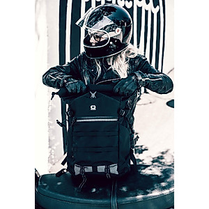 OGIO ALPHA Convoy 525r Rolltop Backpack, Black