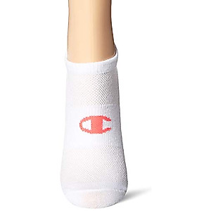 Champion womens 6-pack Super No Show Socks, Assorted, 5 9 US