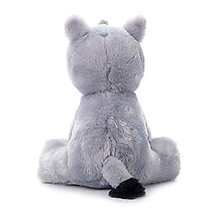 The Petting Zoo Rhino Stuffed Animal, Gifts for Kids, Wild Onez Zoo Animals, Rhino Plush Toy 8 inches