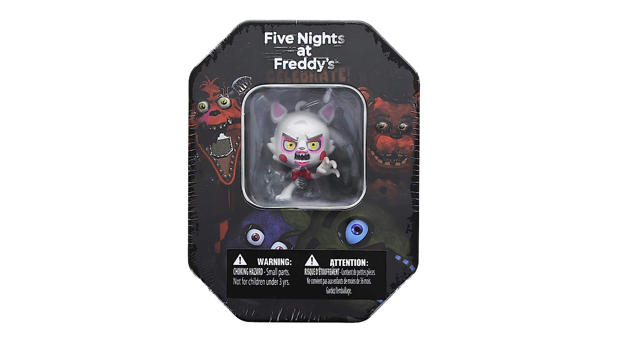 FNAF Collectable Dog Tag & Key Chain Tin Set