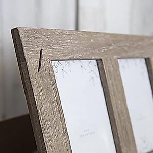 Foreside Home & Garden FFRD06187 4X6 Five Photo Weathered Wood Frame