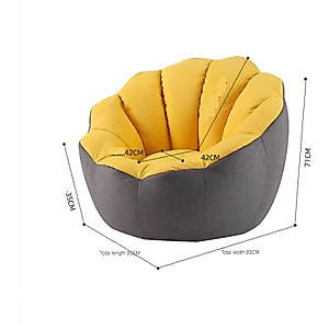 New Thick and Wear-Resistant Bean Bag Chair Huge Single Lazy Sofa Rental House Small Apartment Furniture Placed On The Ground Bean Bag Sofa
