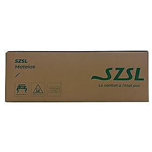 Full Size Mattress, SZSL 12" Hybrid Memory Foam and Individual Pocket Springs Mattress for Comfy Support and Pressure Relief, Medium Firm Mattress in a Box, Motion Isolation, CertiPUR-US Certified