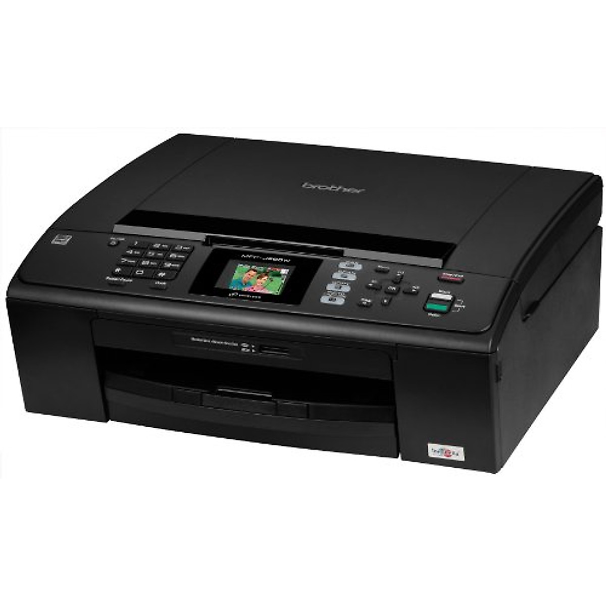 Brother Black Compact Inkjet All-in-One with Fax and Wireless Networking (MFCJ265W)
