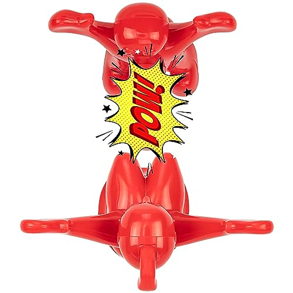 Fairly Odd Novelties Sir Mrs. Perky Novelty Wine Bottle Stopper Set, Red, One Size,