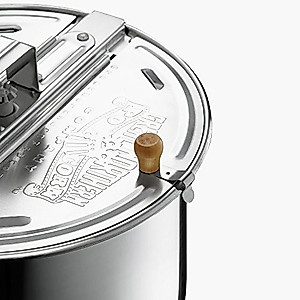 Great Northern Popcorn 83-DT5676 Popcorn Machine, 6 Quart, Silver