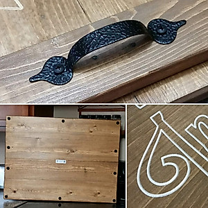 Stove Top Cover Carved Monogram Establish Year