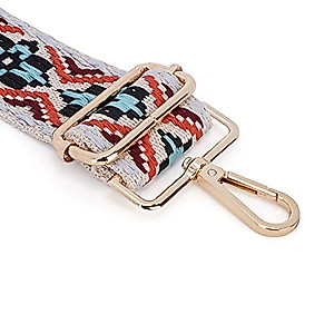 HKCLUF Wide Purse Strap Women Guitar Strap Purse For Women Adjustable Replacement Straps for Handbags Crossbody Shoulder Bucket Bag Replacement Belt