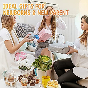 HOMEXCEL Baby Burp Cloths 8 Pack,Extra Absorbent Soft Coral Fleece Burping Cloths for Newborn Baby Girl Boy, 20 x 10 Inch Large Hand Washcloths Gentle on Baby Sensitive Skin