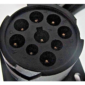 Xpertx Solutions J1939 Crossover Cable Compatible with 9pin Green Type 2 to Black CAN3 to CAN1 Adapter Cable Aftermarket Replacement