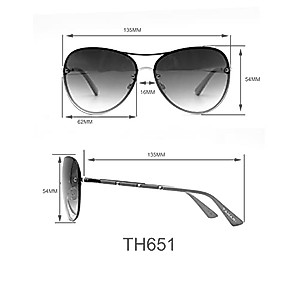 TAHARI womens Th651 Metal UV Protective Crystal Aviator Women s Sunglasses Wear Year Round Elegant Gifts for Women 63, Gold & Nude, 62 mm US