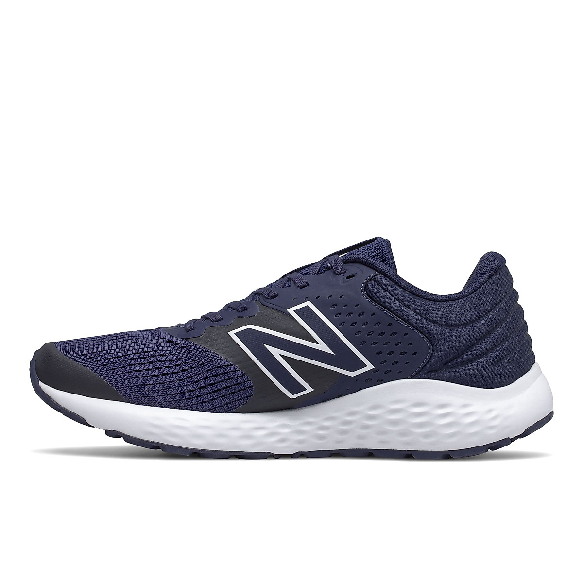 New Balance Men's 520 V7 Running Shoe, Navy/White, 8