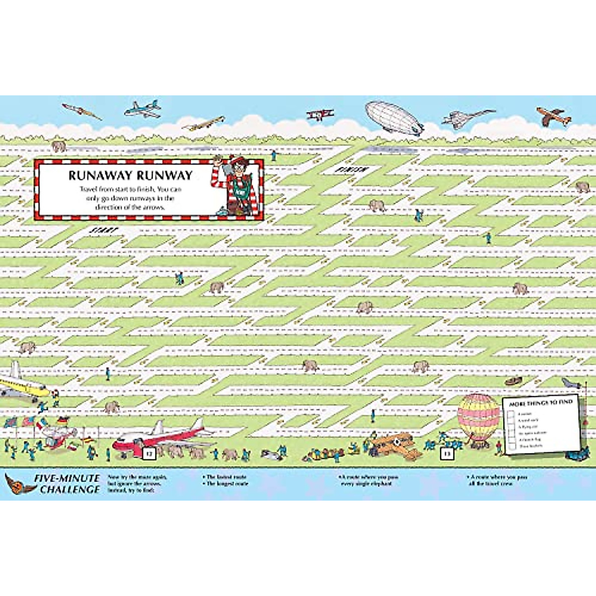 Where's Waldo? The Boredom Buster Book: 5-Minute Challenges