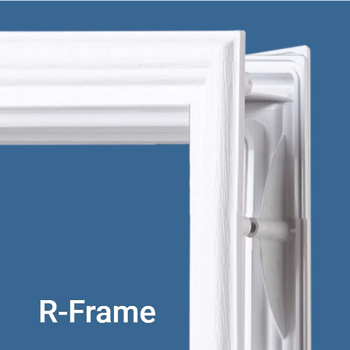 Entry Door Frame Only Replacement Kit-Glass NOT Included! (9 Lite for 1/2" Glass, 22" x 36")