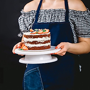 2 Pack 6-Cavity Resin Coaster Moulds, FineGood Round Coaster Mould for Resin Silicone Cake Moulds Baking Tray