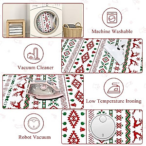 Front Door Mat Entrance Rugs Indoor 2x3 Boho Entry Mat,Washable Non-Slip Entryway Throw Rugs with Rubber Backing Doormat Indoor Entrance Rug for Bathroom Bedroom Entry Kitchen Christmas Decor