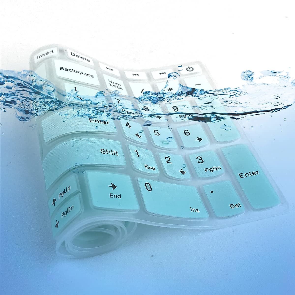 MUBUY Keyboard Cover for Lenovo IdeaPad 3 15 15.6 17.3 |Lenovo Yoga C740 C940 15.6 |Lenovo Ideapad 320 330 330s 340s 520 S540 720s 130 S145 L340 S340 V330 V130 |ThinkBook 15 -Mint Green