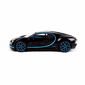 Bugatti Chiron 42 Hard Top, Black - Maisto 31514BK - 1/24 Scale Diecast Model Toy Car