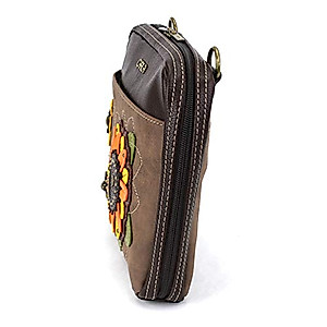 CHALA Wallet Companion Organizer Xbody - -Sunflower-brown