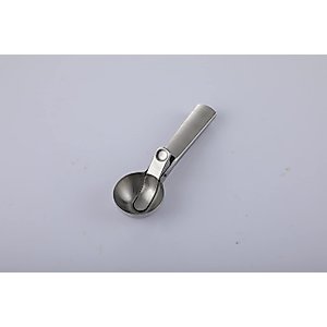 HMBGSFD, Large Ice Cream Scoop, Premium Stainless Steel Ice Cream Scooper with Trigger, Comfortable and Anti-Freeze Handle, Icecream Scoop Spoon Perfect for Gelatos, Frozen Yogurt, Fruit, Sundaes