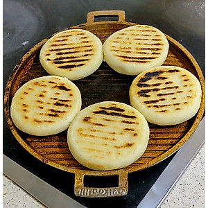 VIKO® Budare Pro Grill arepas precurado 26cm 10.2" Grill-Griddle @vikogrills Gauchogrillx® Hecho en Venezuela