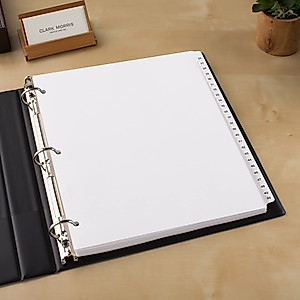 Avery 26-50 Legal Exhibit Dividers for 3 Ring Binders, 25-Tab Sets, Allstate Style, 5 Binder Divider Sets (21702)