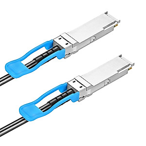 Macroreer 100G QSFP28 DAC Cable - 100GBASE-CR4 QSFP28 to QSFP28 Passive Direct Attach Twinax Copper Cable Compatible with Mellanox MCP7H00-A01, 1-Meter (3.3ft)