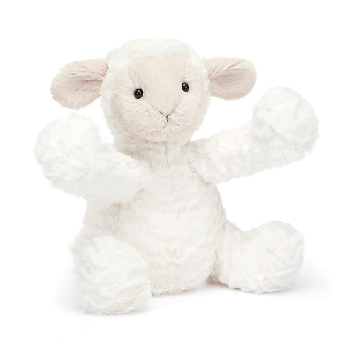 Jellycat Fuddlewuddle Lamb Stuffed Animal, Medium 9 inches | Lamp and Sheep Plush Toy | Classic Children's Gift