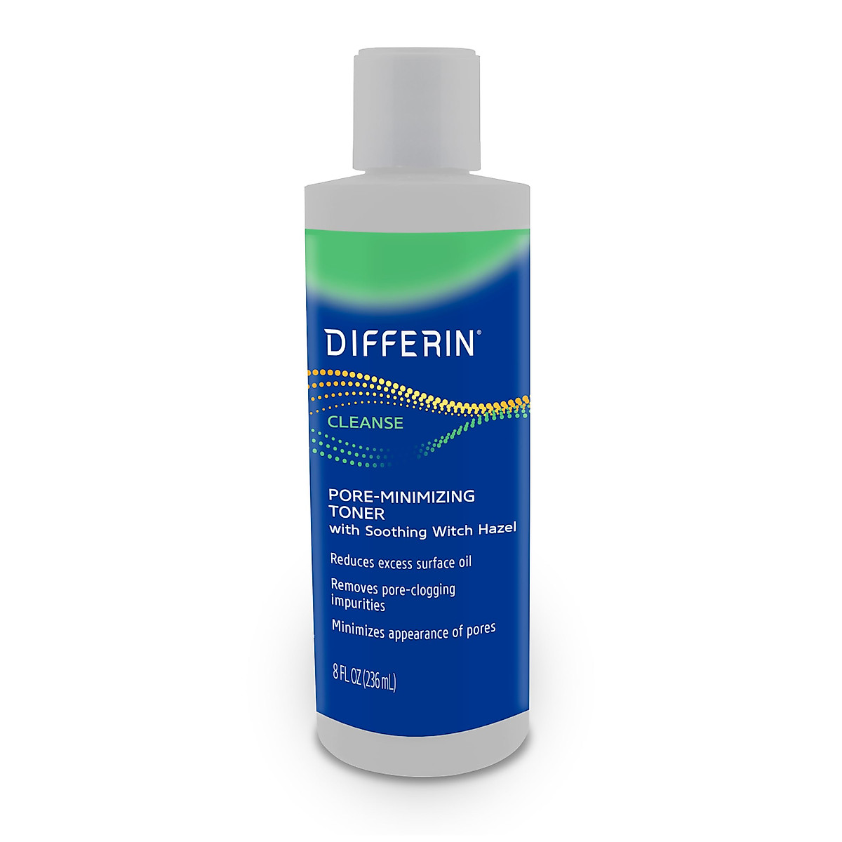 Differin Witch Hazel Toner for Face, Pore-Minimizing Skin Toner by the makers of Differin Gel, Gentle Skin Care for Acne Prone Sensitive Skin, 8 oz (Packaging May Vary)