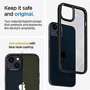 Spigen Ultra Hybrid Designed for iPhone 13 Mini Case (2021) - Matte Black